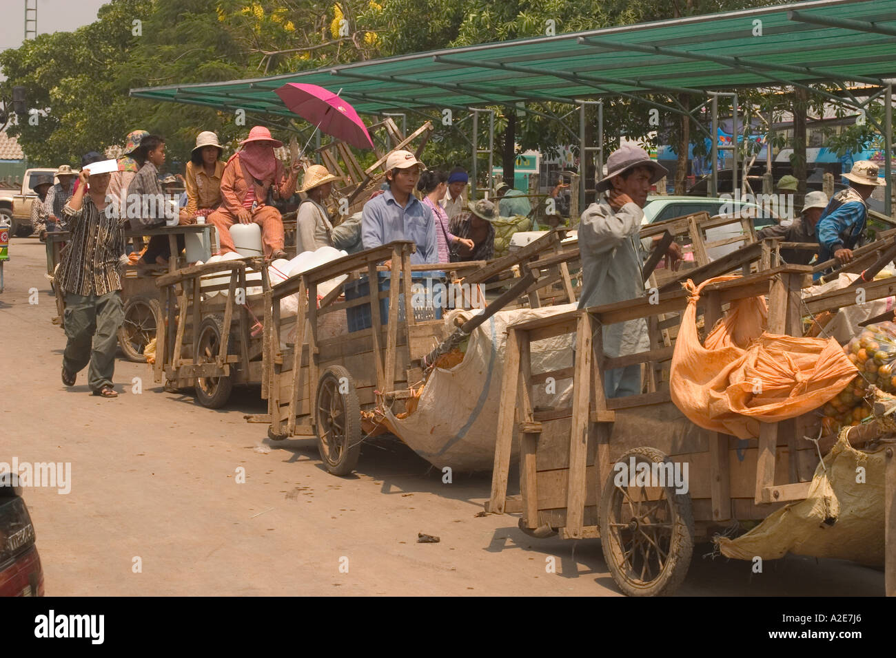 Asia, Thialand, Border Line Stock Photo - Alamy