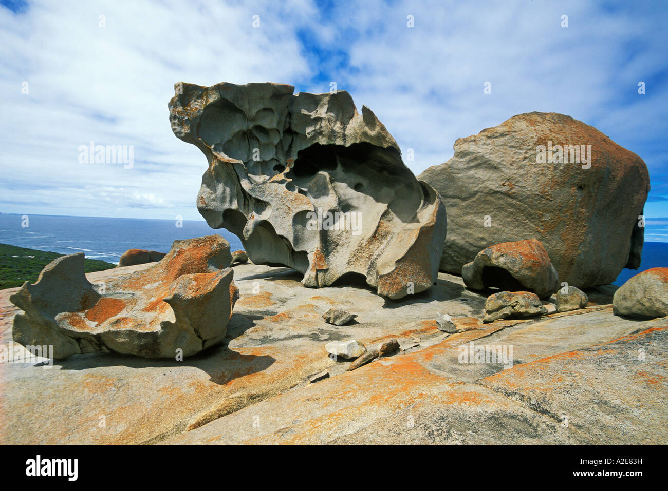 The Remarkable Rocks a popular visitor sight in the Flinders Chase ...