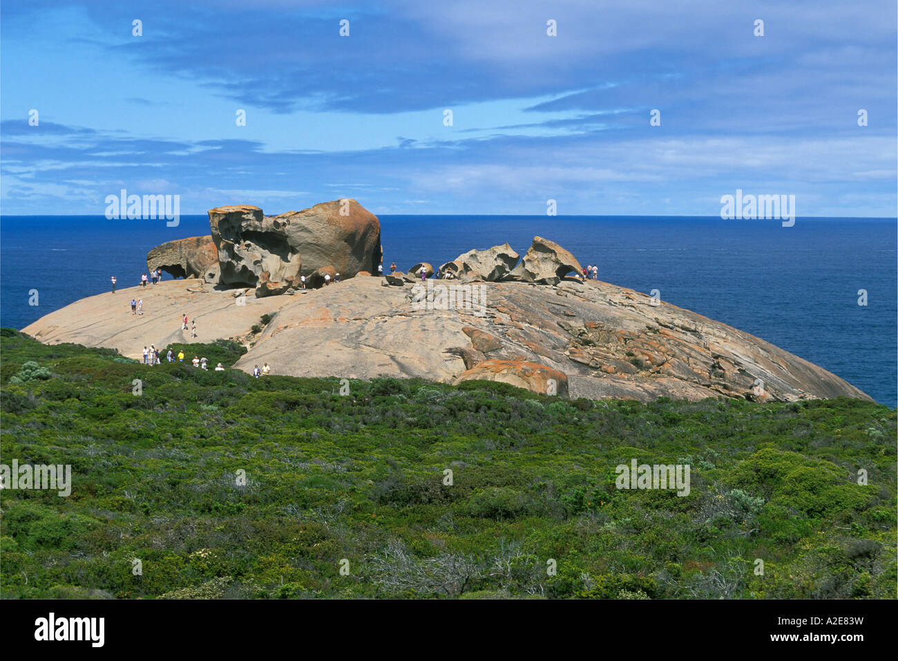 The Remarkable Rocks a popular visitor sight in the Flinders Chase ...