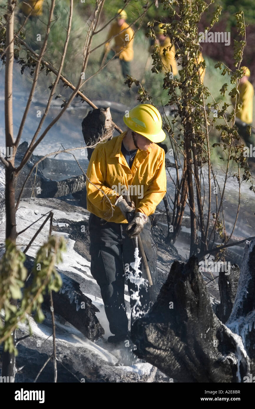 Fire mop up hi-res stock photography and images - Alamy