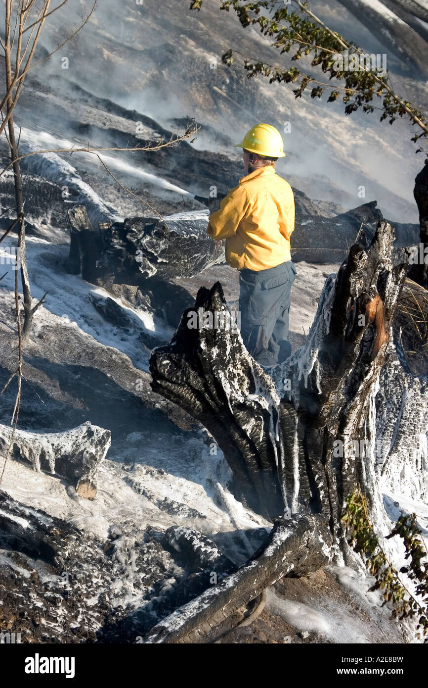 Brush fire foam hi-res stock photography and images - Alamy