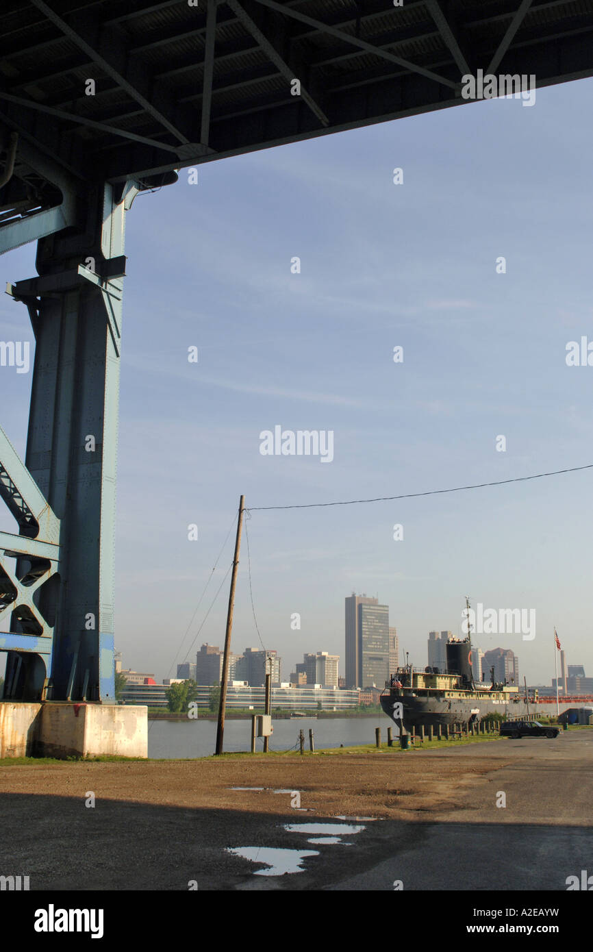 S S Willis B Boyer Great lakes Freighter moared on the Maumee River at ...