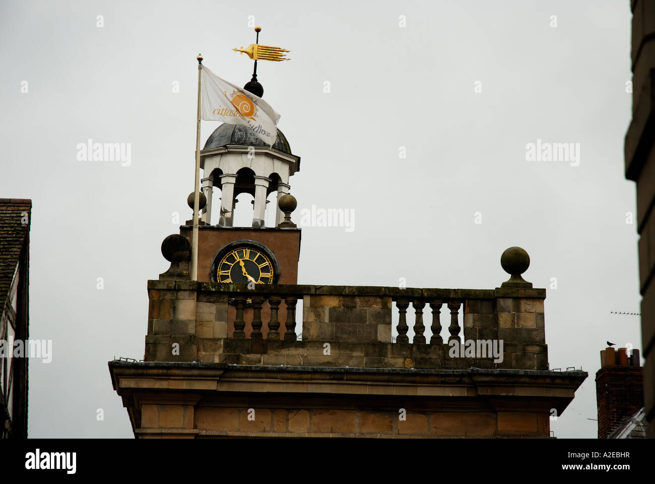 Ludlow clock tower hi-res stock photography and images - Alamy