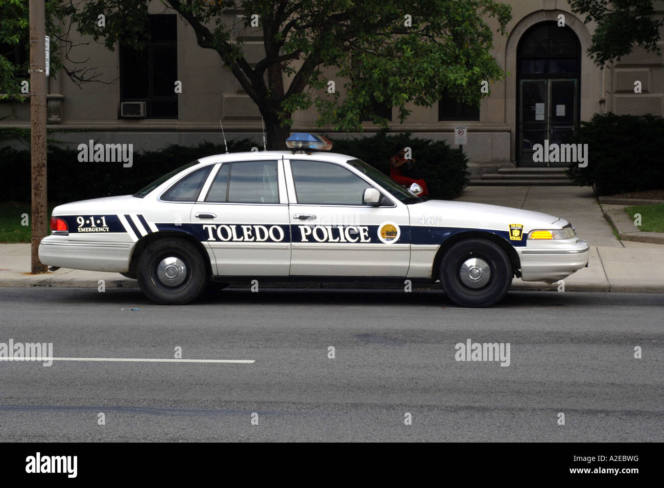 Toledo City Police Department Vehicle outside the Police Dept Stock ...