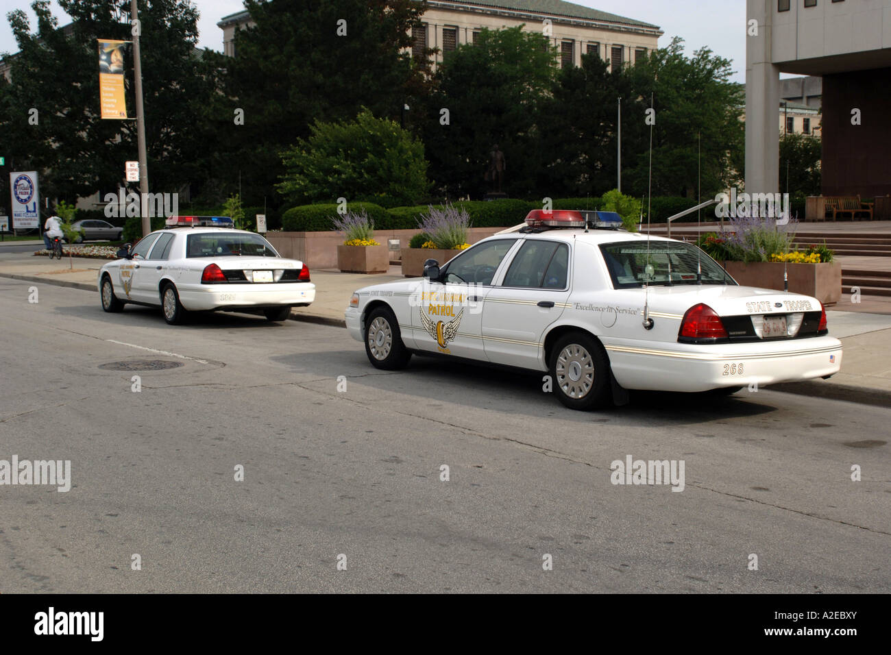 Ohio State Highway Patrol Squad Cars Stock Photo - Alamy