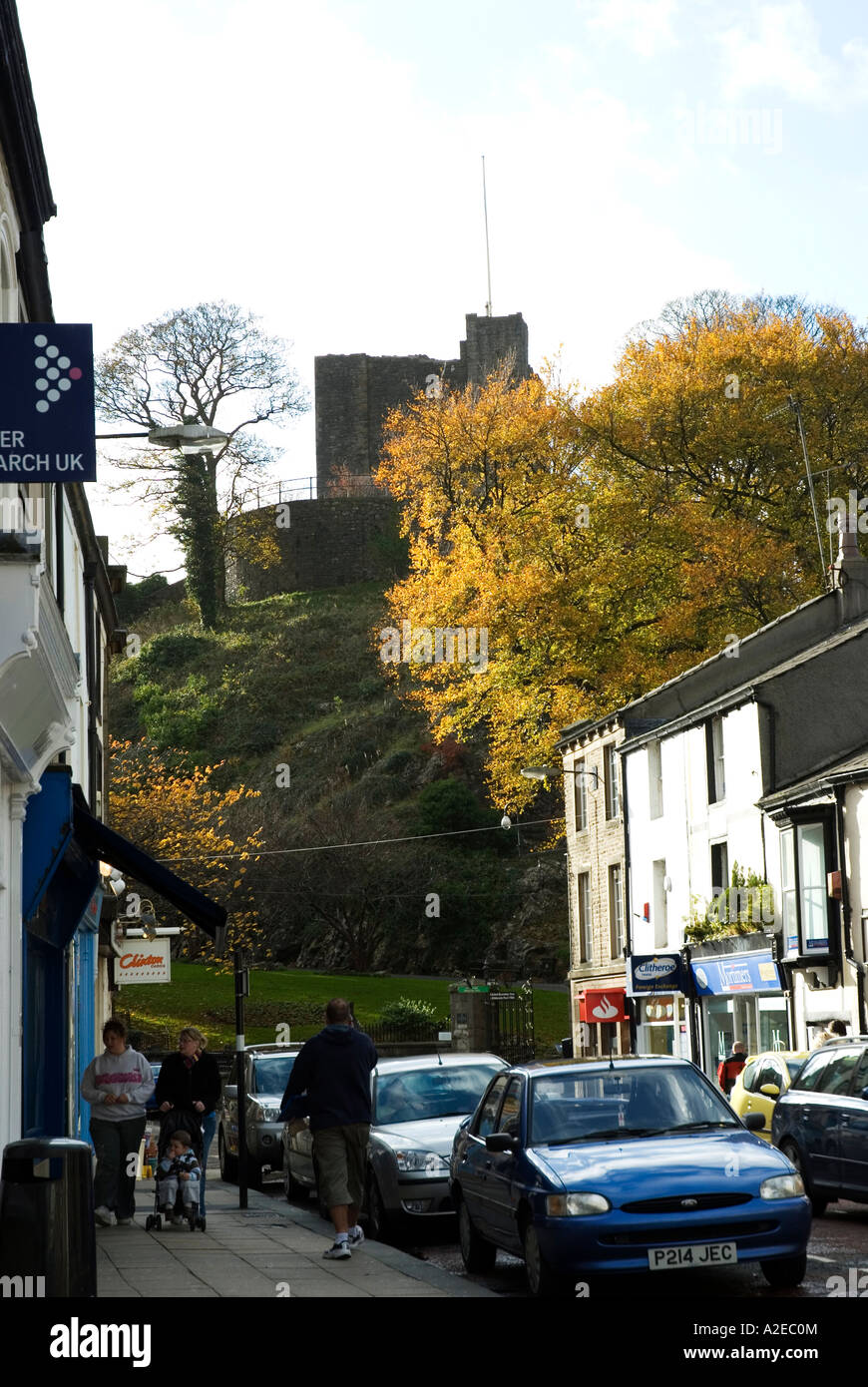 Clitheroe Castle, Clitheroe, Lancashire Stock Photo - Alamy