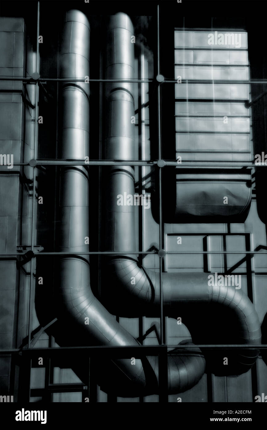 industrial building pipes Stock Photo - Alamy