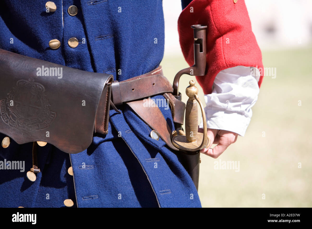 Soldier with sword Stock Photo - Alamy