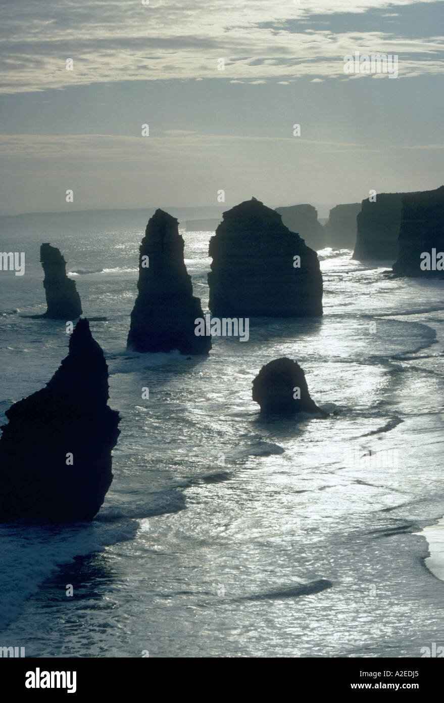 Australia, Victoria. The Twelve Apostles (land formation Stock Photo ...