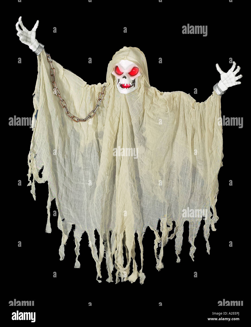 Ghost Ghoul Demon Haunting The Night Of Halloween Stock Photo - Alamy