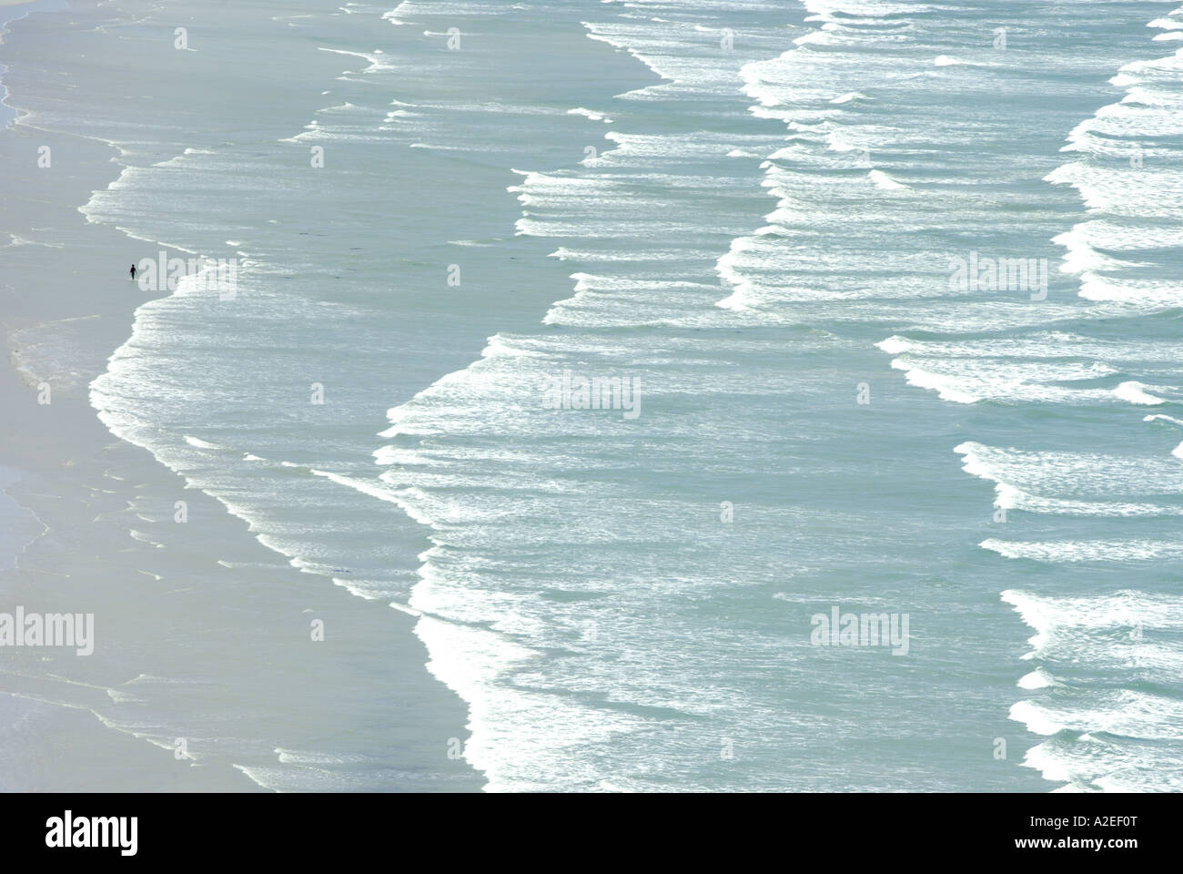 Walking Along a Wide Sea Stock Photo - Alamy