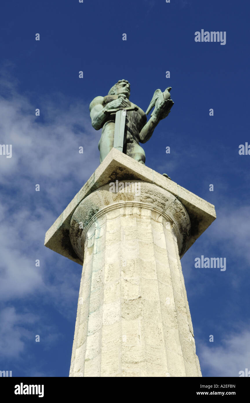Beograd, the victor statue Stock Photo - Alamy