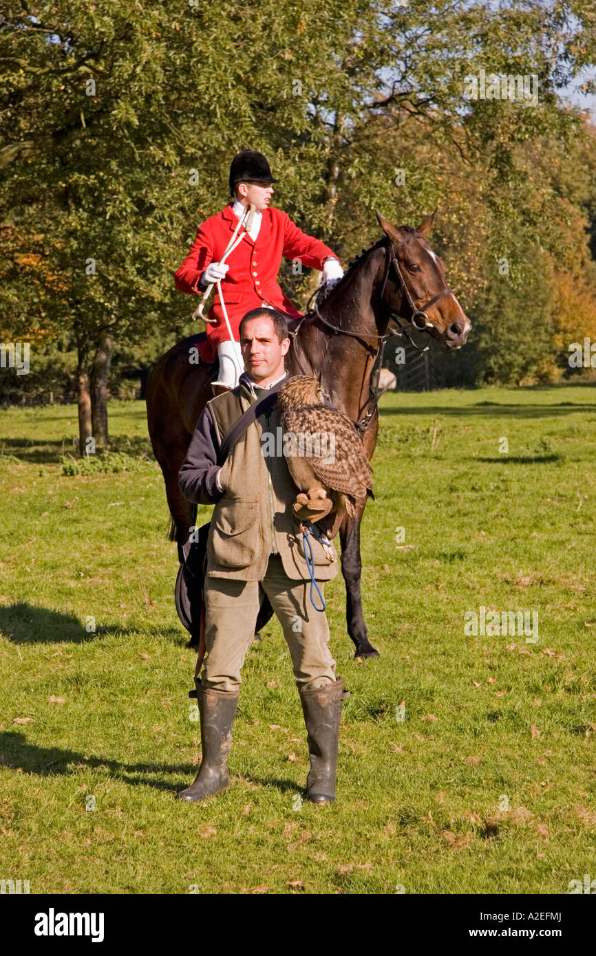 Whipper In of the Suffolk Hunt and the handler of the Hunts European ...