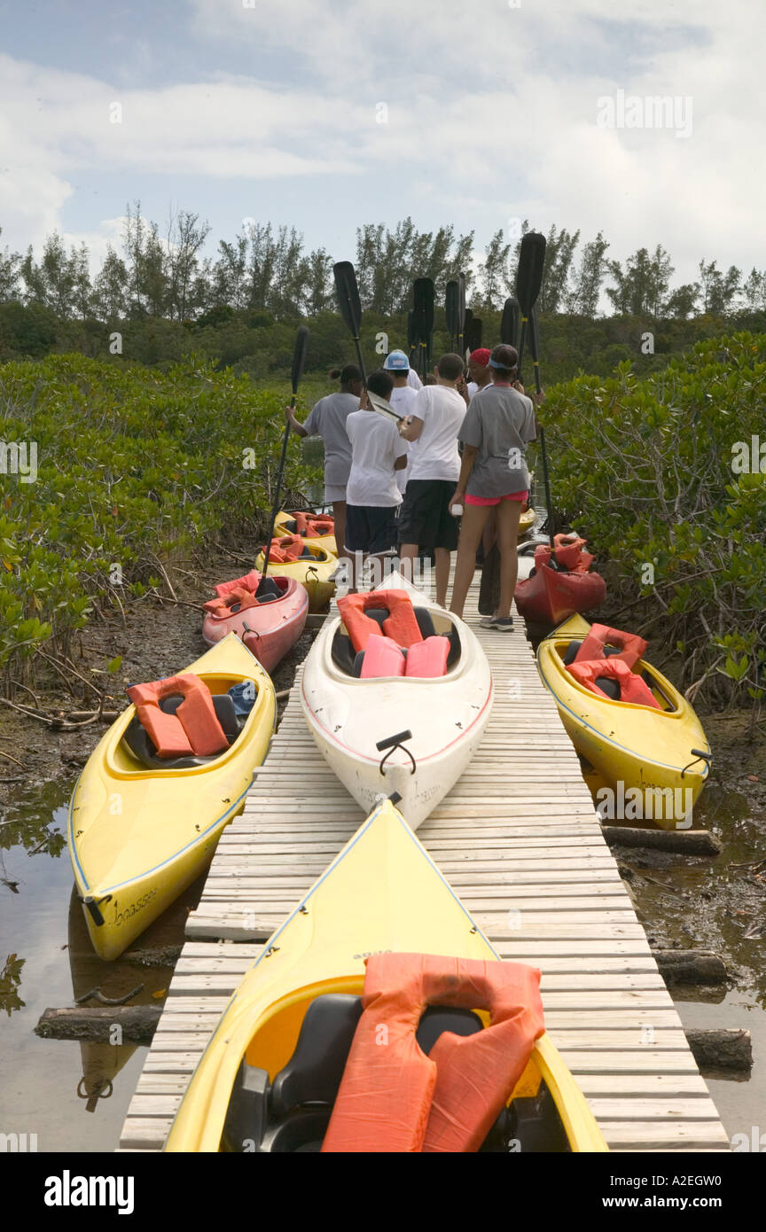 Bahamas national park kayak hi-res stock photography and images - Alamy