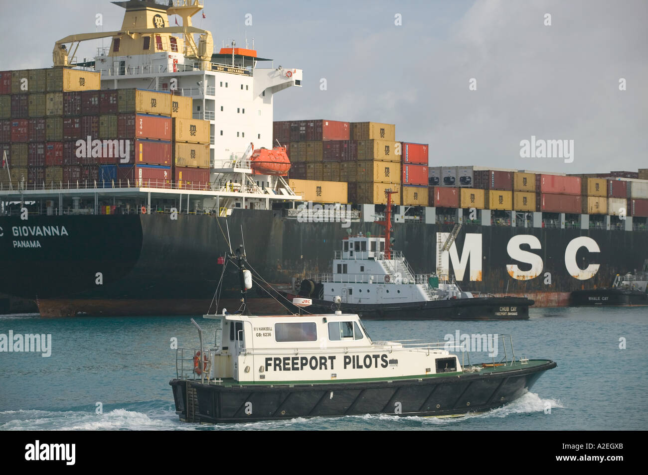 Bahamas grand island freeport port hi-res stock photography and images ...