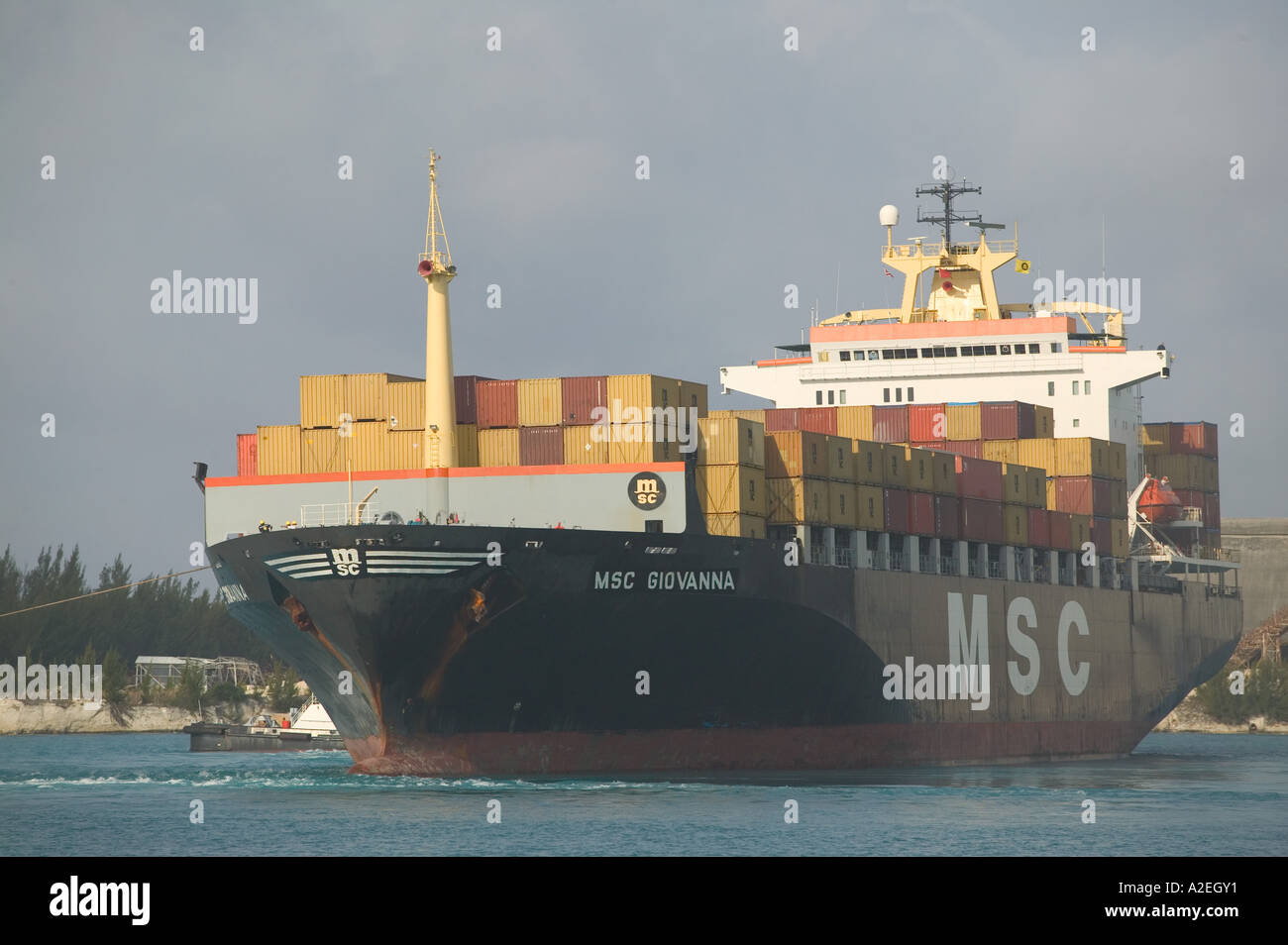 BAHAMAS, Grand Bahama Island, Freeport: Port of Freeport: Container ...