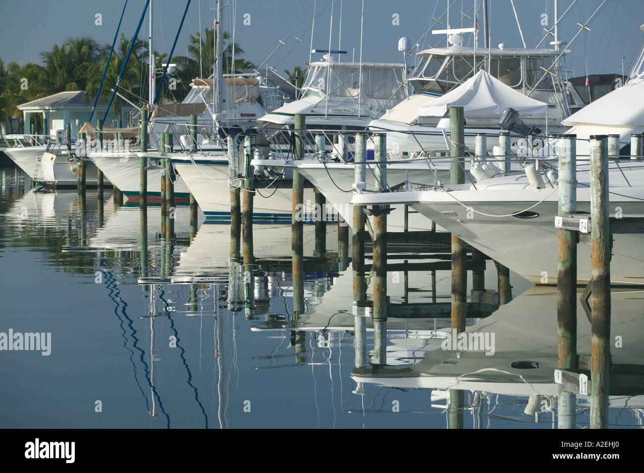 BAHAMAS, Abacos, Great Abaco Island, Treasure Cay: Town Marina ...