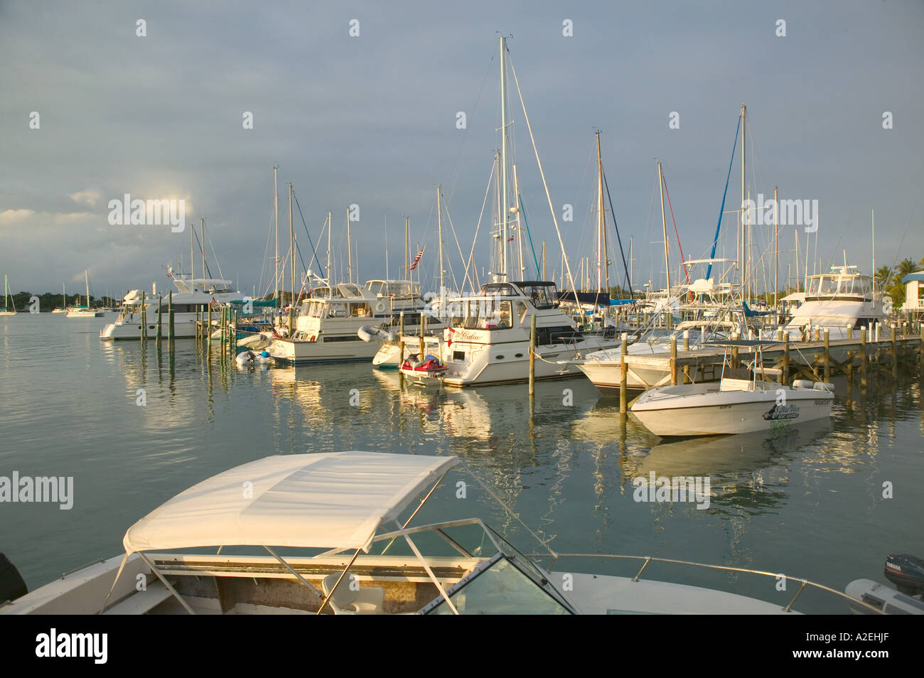 BAHAMAS, Abacos, Great Abaco Island, Marsh Harbour: Town Marina at ...
