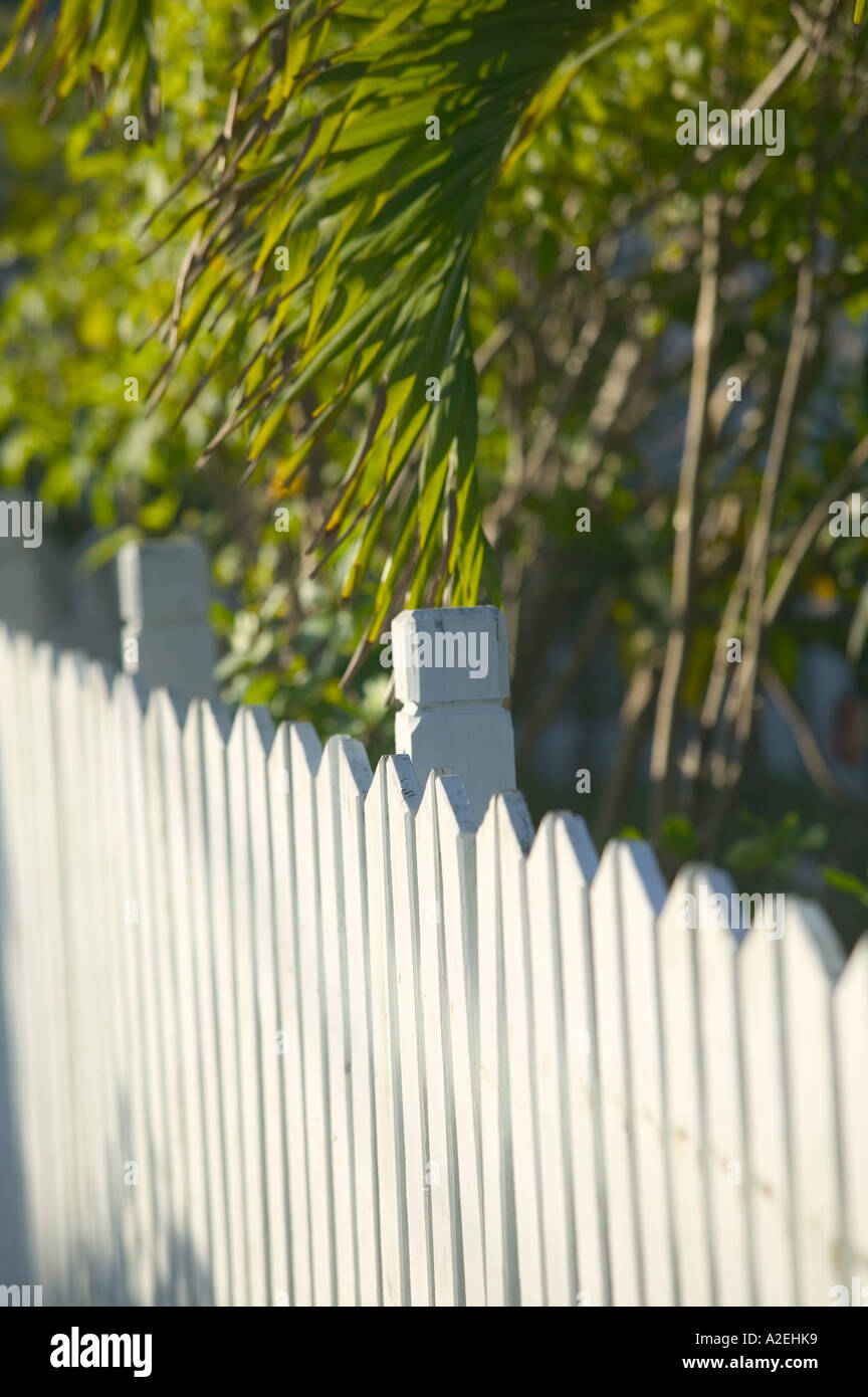 BAHAMAS, Abacos, Loyalist Cays, Elbow Cay, Hope Town: Fence Detail ...