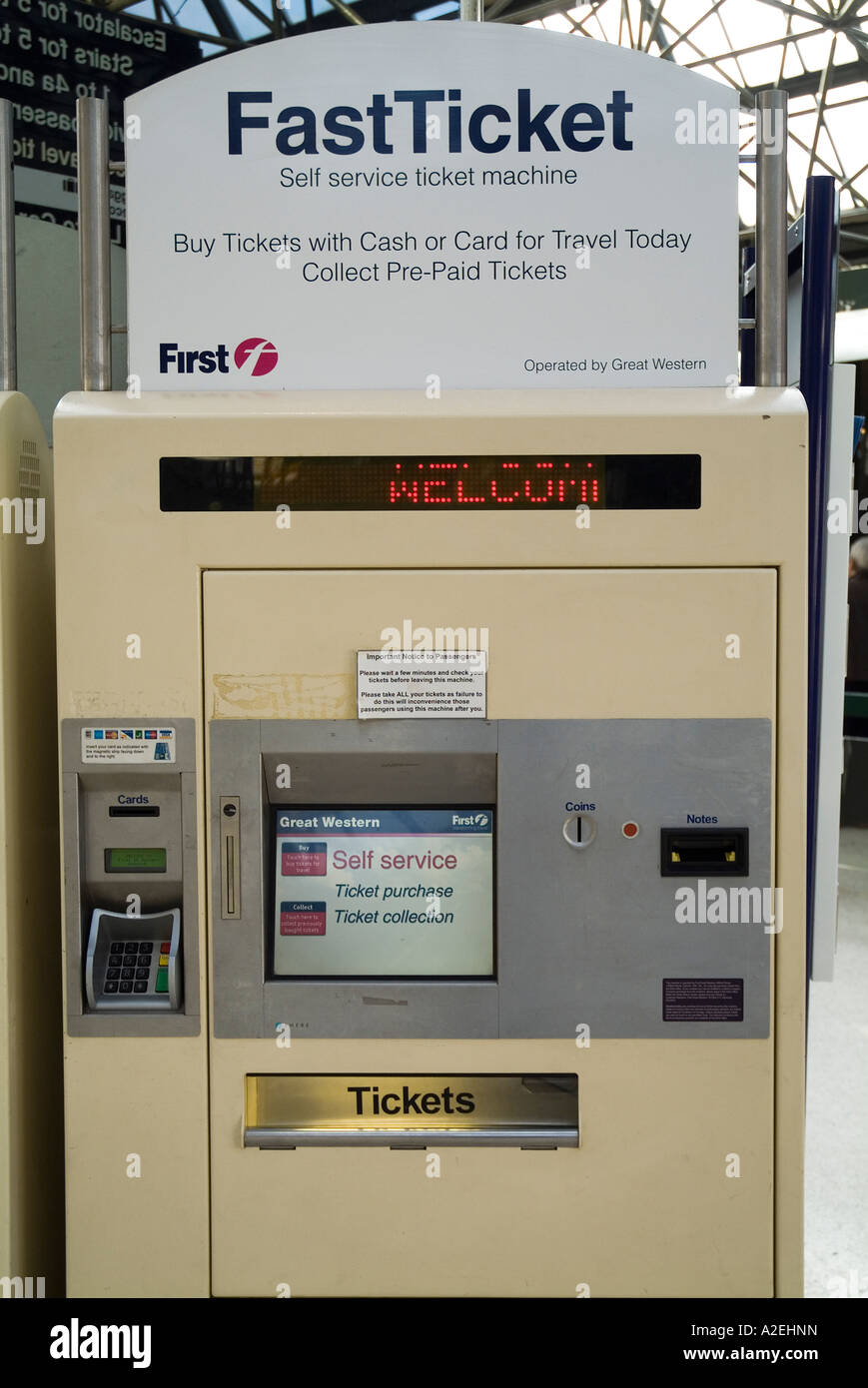 Train uk interior first great western hi-res stock photography and ...