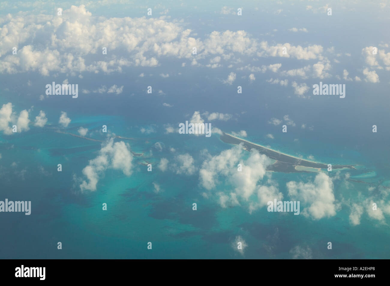BAHAMAS, , Aerial View of the Crooked Islands Stock Photo - Alamy