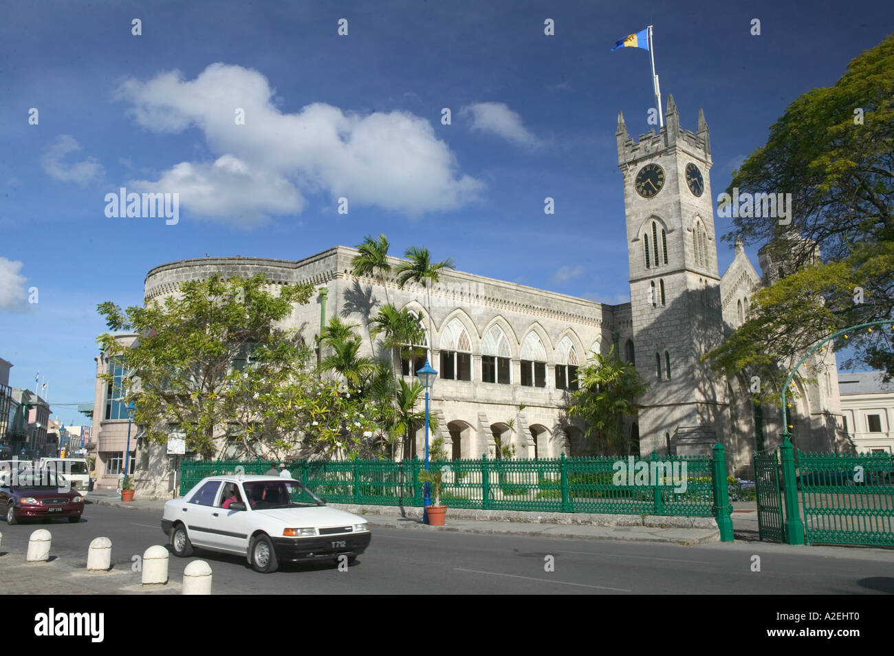 BARBADOS, Bridgetown, Barbados Parliament Building, National Heroes ...