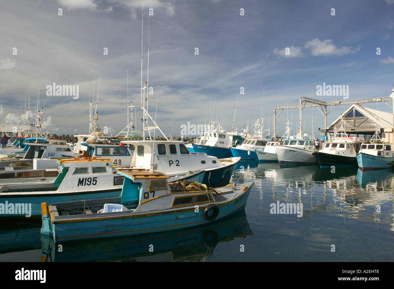 Barbados waterfront marina hi-res stock photography and images - Alamy