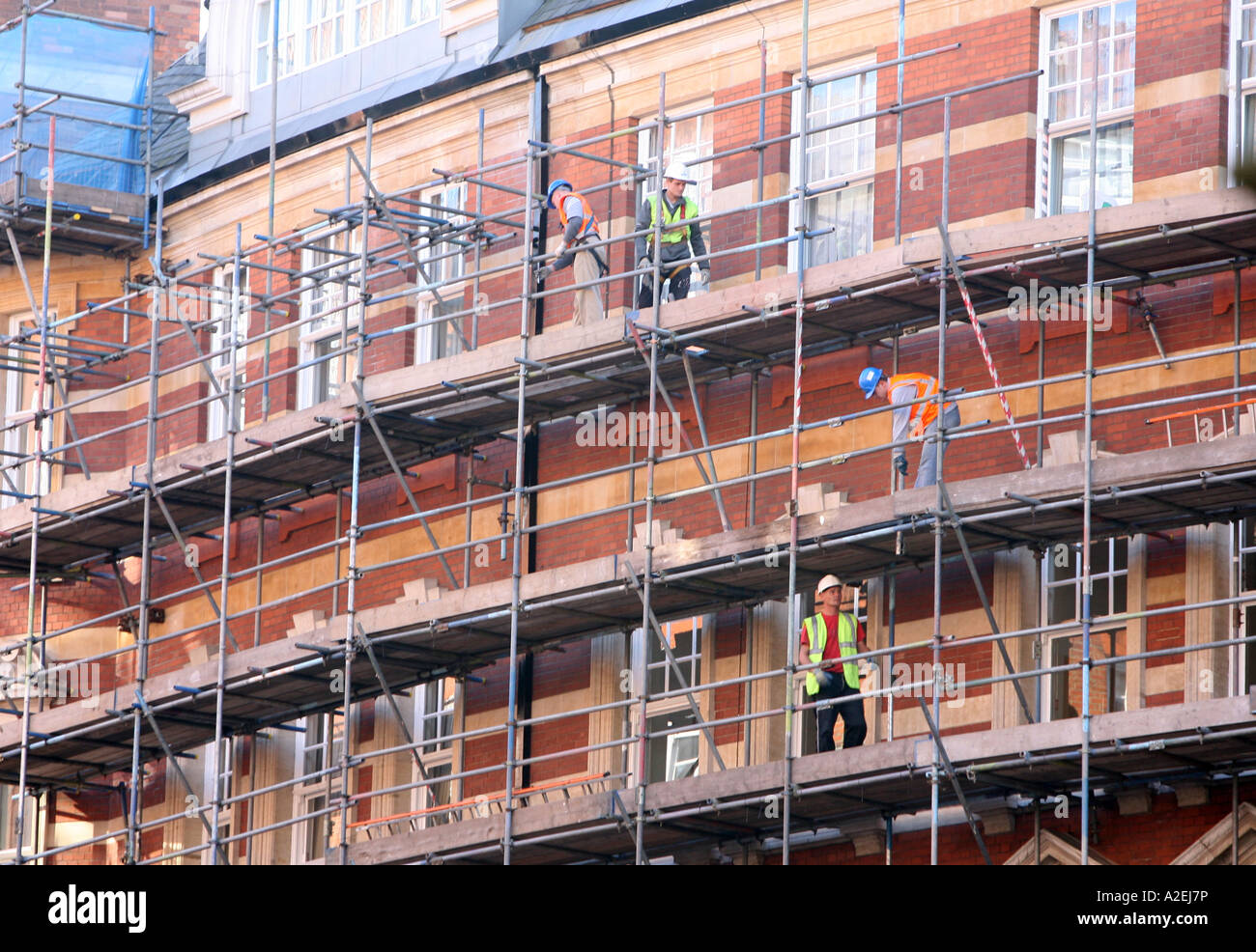 Polish construction workers hi-res stock photography and images - Alamy