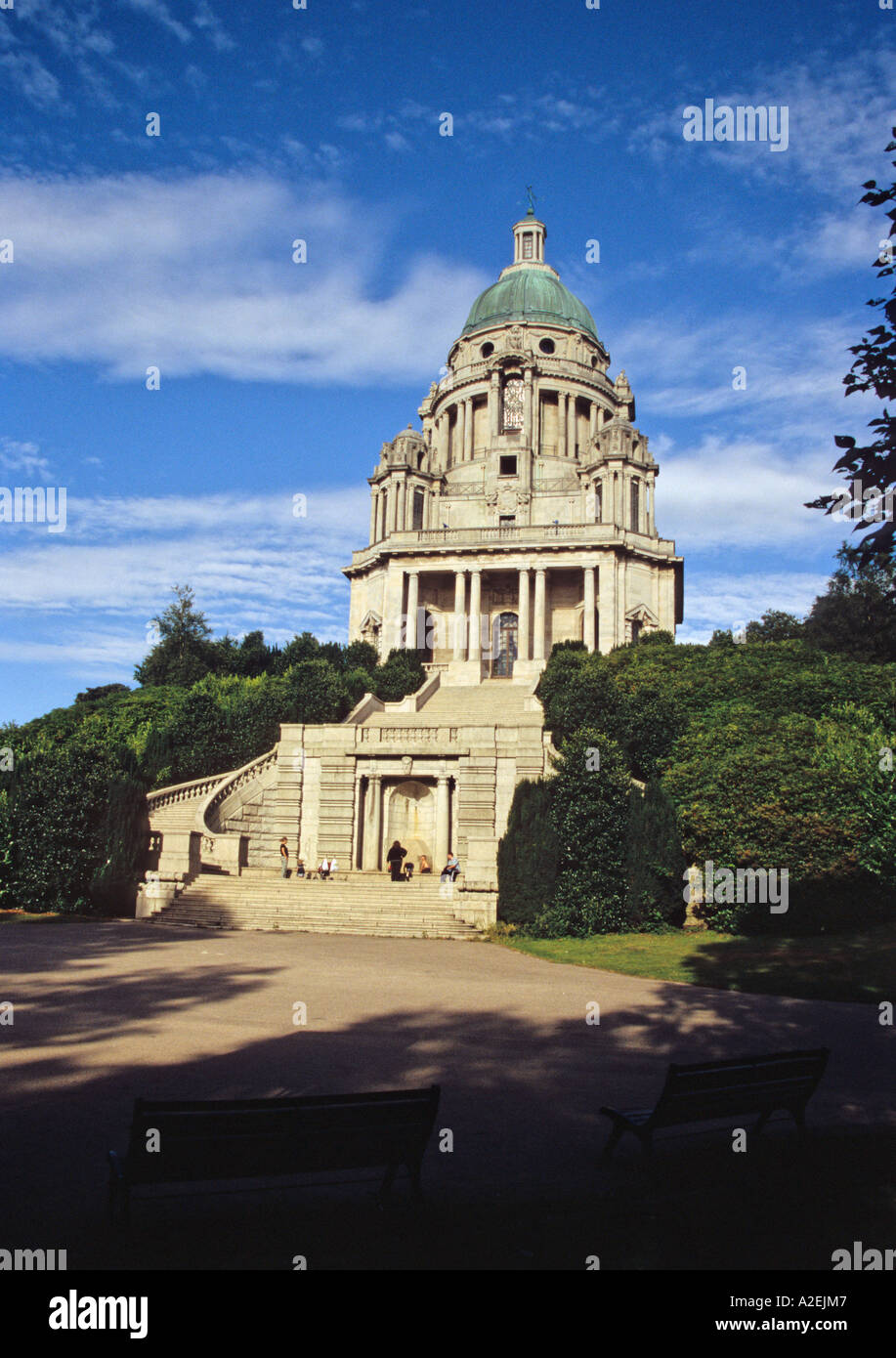The Ashton Memorial in Williamson Park Lancaster Stock Photo - Alamy