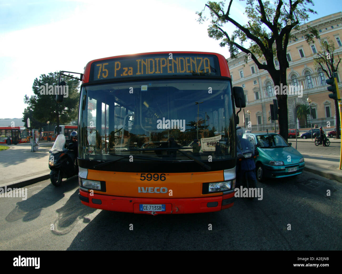 bus public transport rome roman roma italy italian italia mediterranean ...