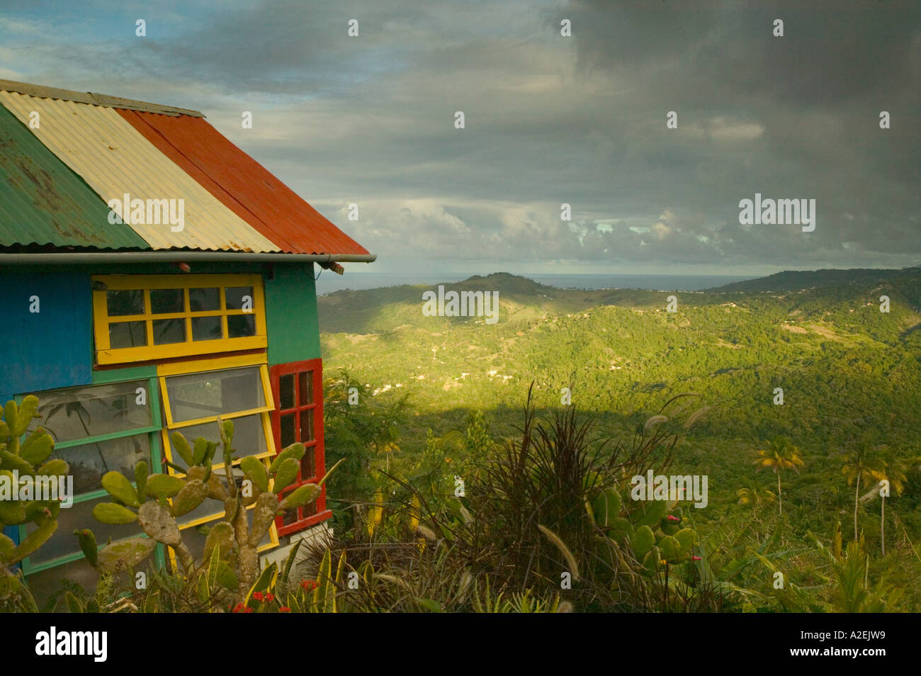 Mount hillaby barbados hi-res stock photography and images - Alamy