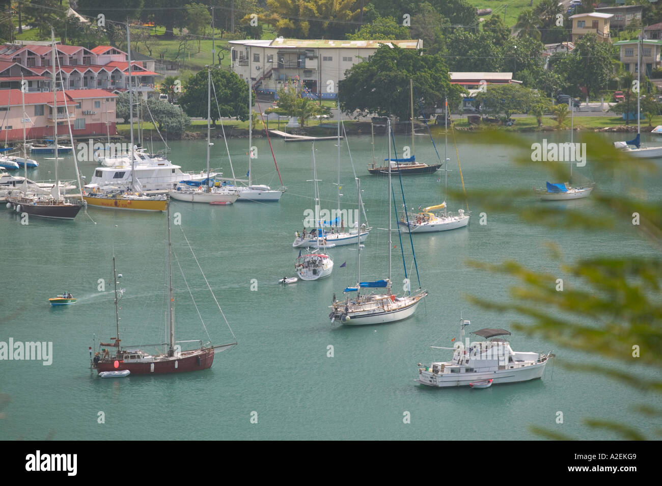 Caribbean, GRENADA, St. George's, Yacht Marina on The Lagoon, St ...