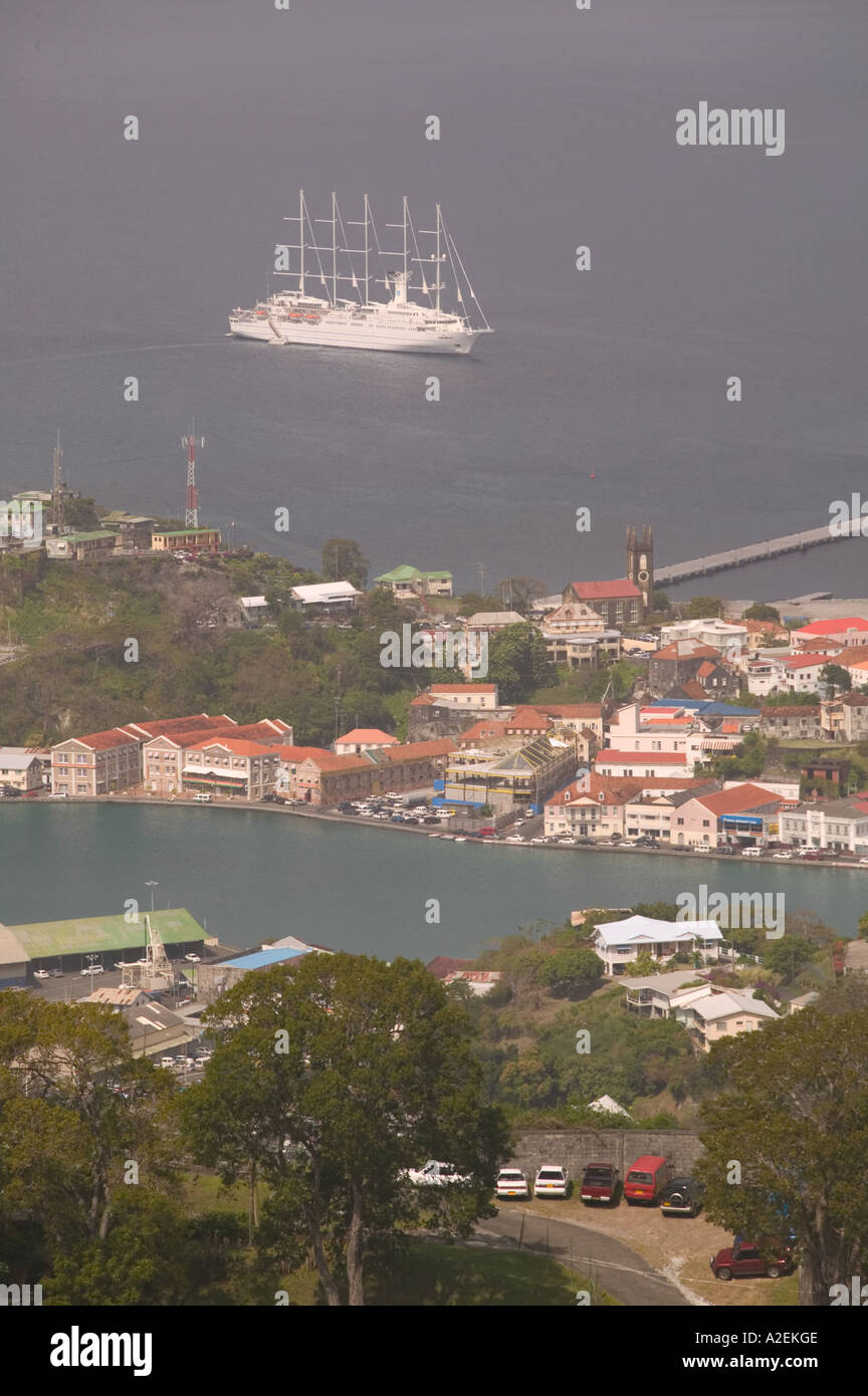 Caribbean grenada aerial hi-res stock photography and images - Alamy