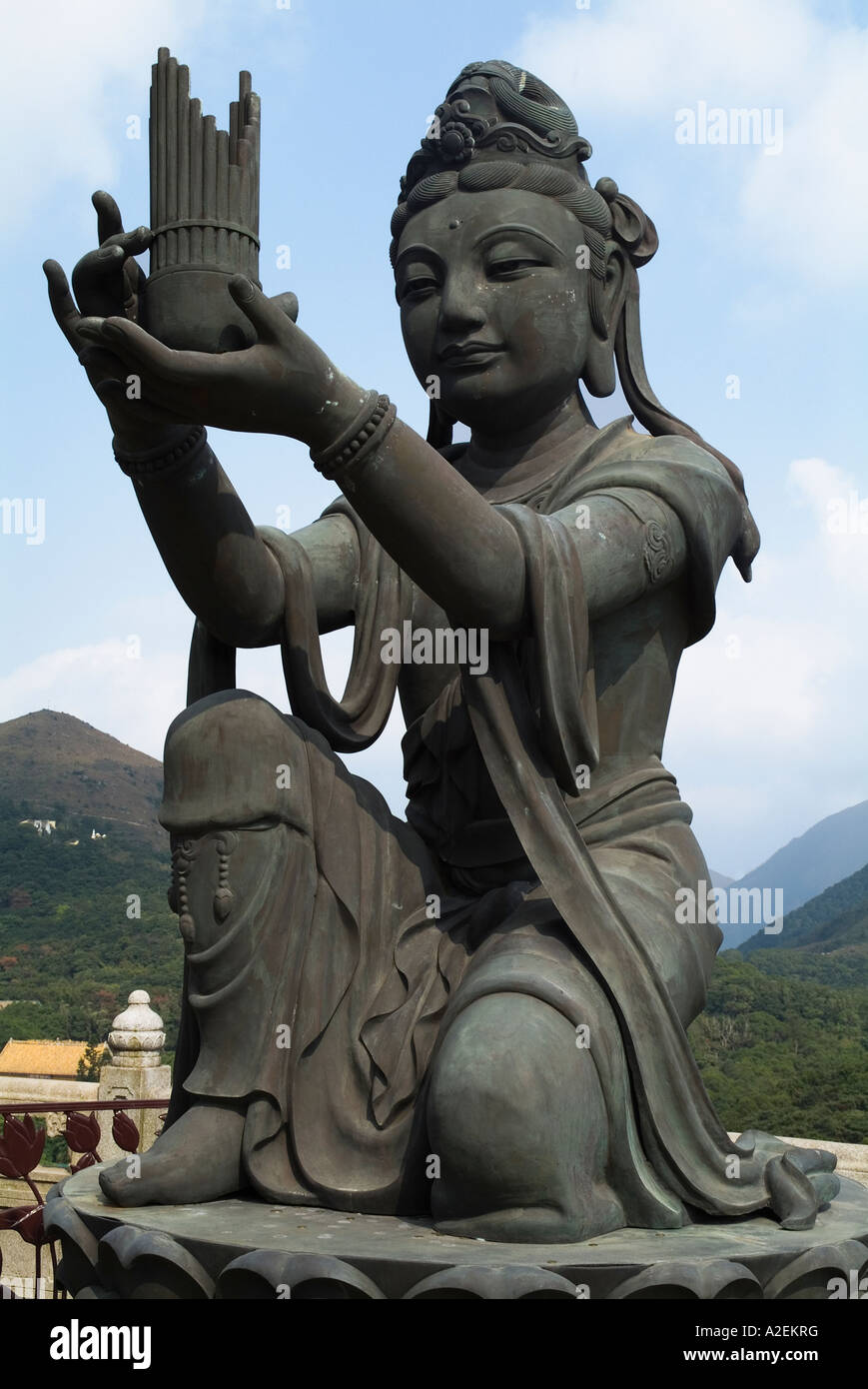 dh Tian Tan Buddha statue LANTAU HONG KONG Immortal God statue praising ...