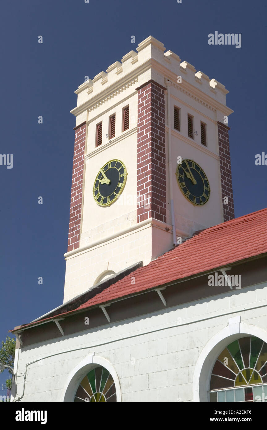 Caribbean, GRENADA, St. George's, St. George's Anglican Church, Clock ...