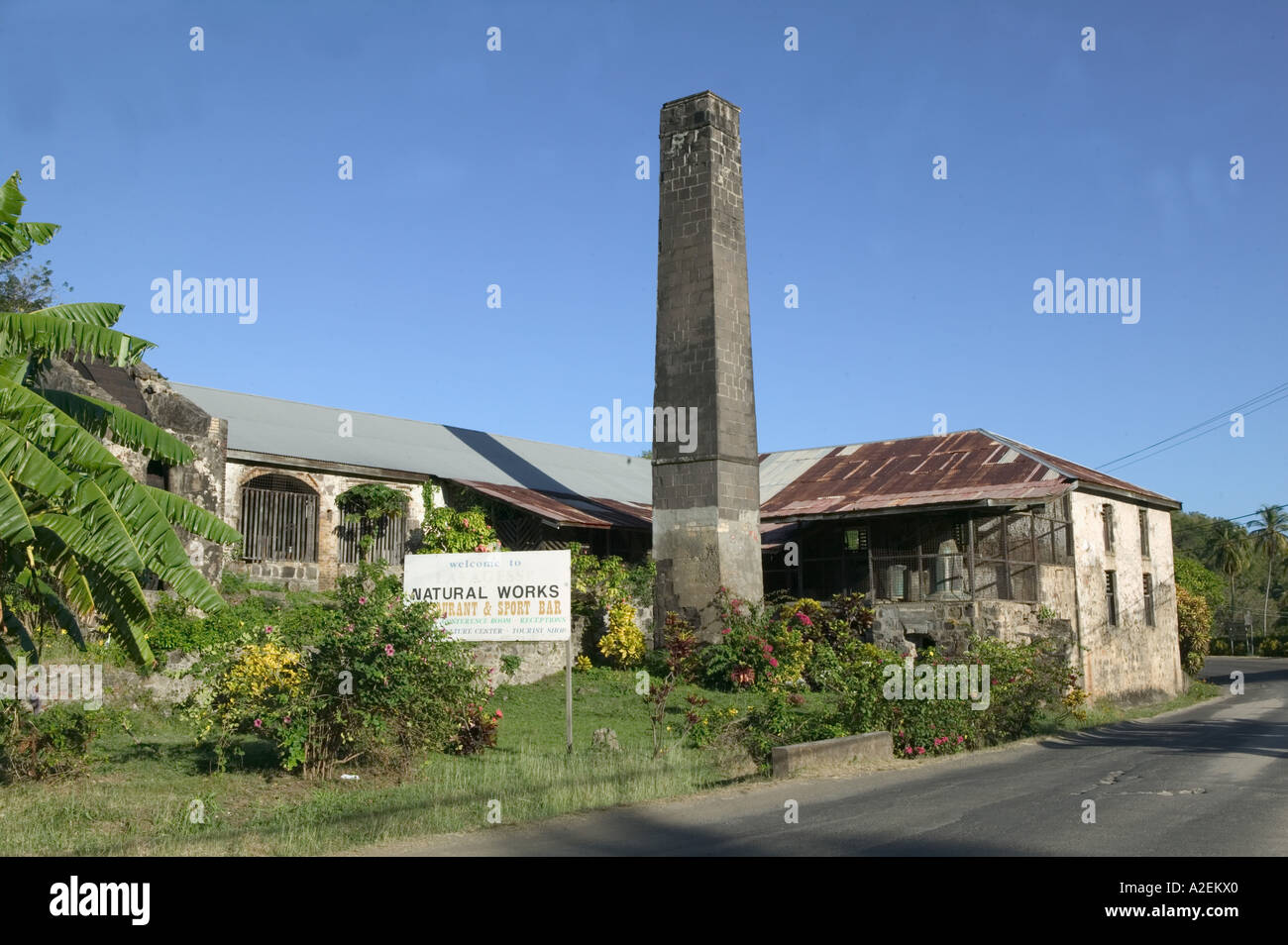 Caribbean, GRENADA, South Coast, La Sagesse Estate: Old Sugar Mill ...