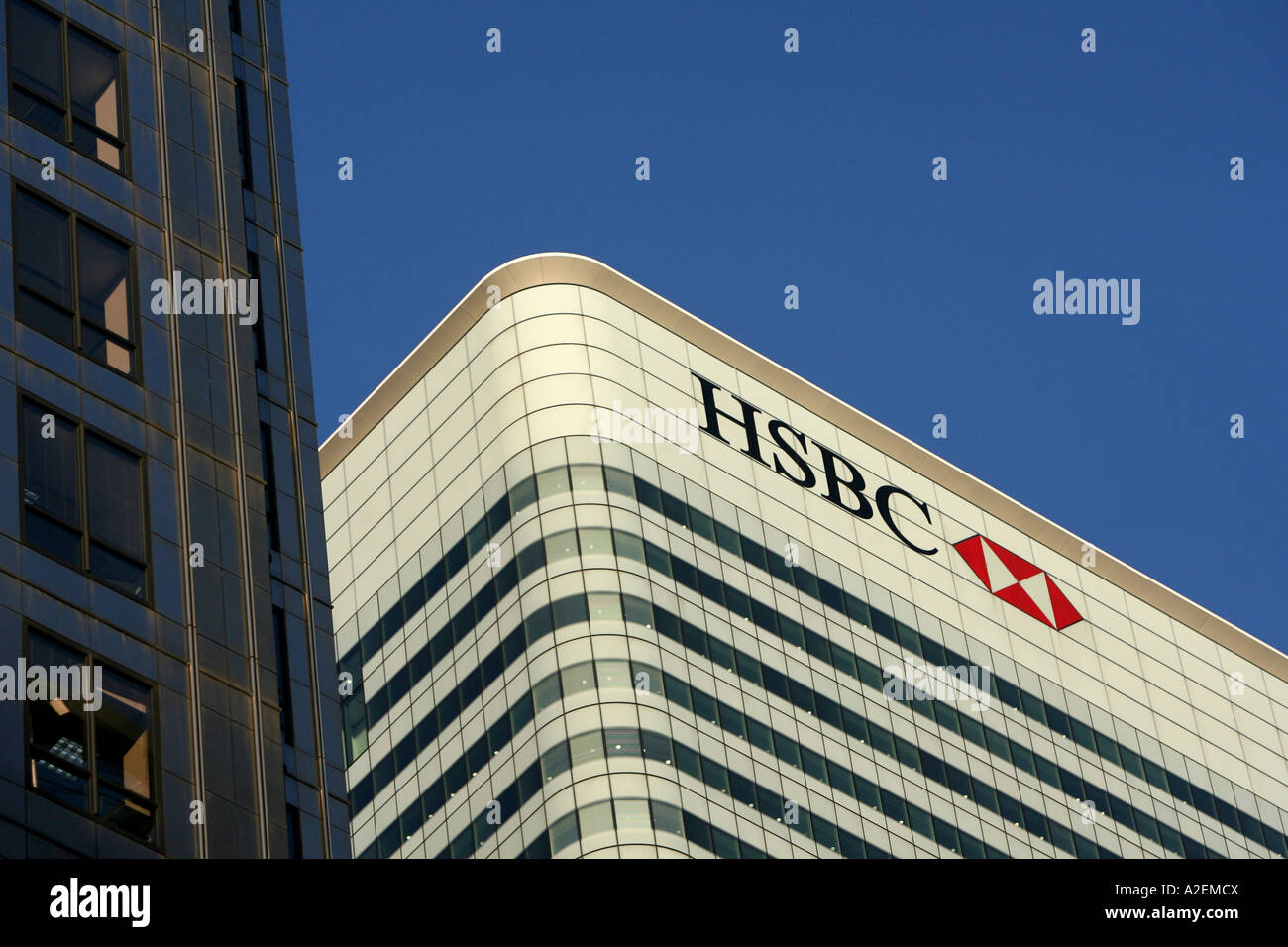HSBC Building at Canary Wharf East London England Stock Photo - Alamy