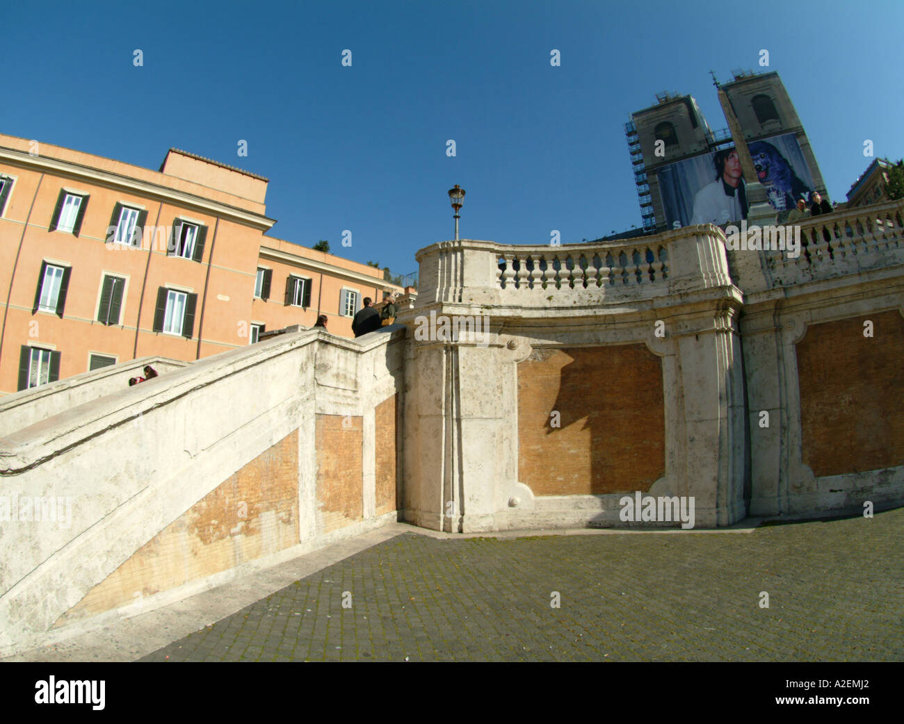 piazza di spagna spanish steps rome roma italy italian capital city ...