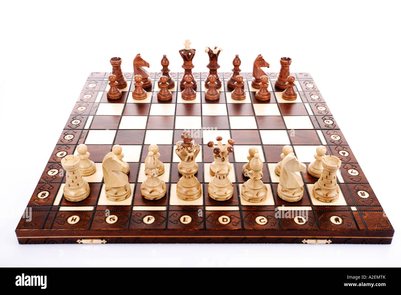 Complete chess set Stock Photo - Alamy