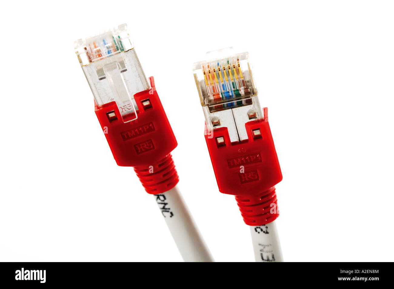 Multimedia cable, close-up Stock Photo - Alamy