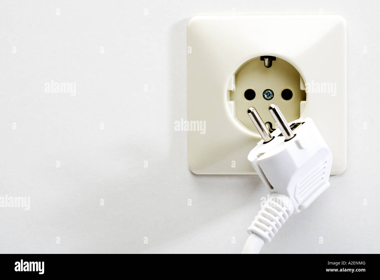Socket and plug connector Stock Photo - Alamy