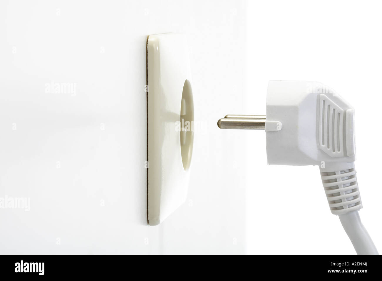 Socket and plug connector Stock Photo - Alamy