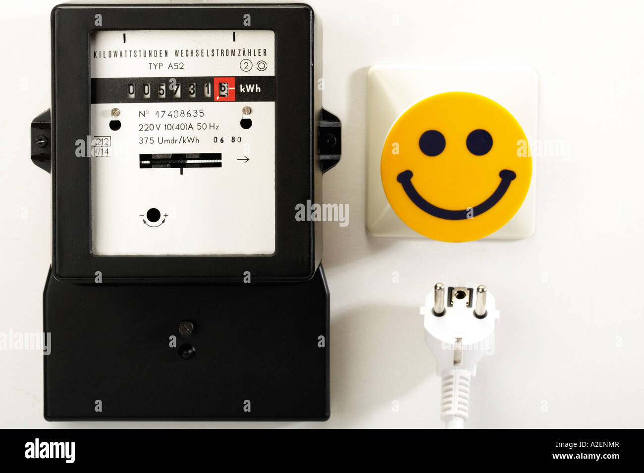 Single Phase Energy Meter Symbol