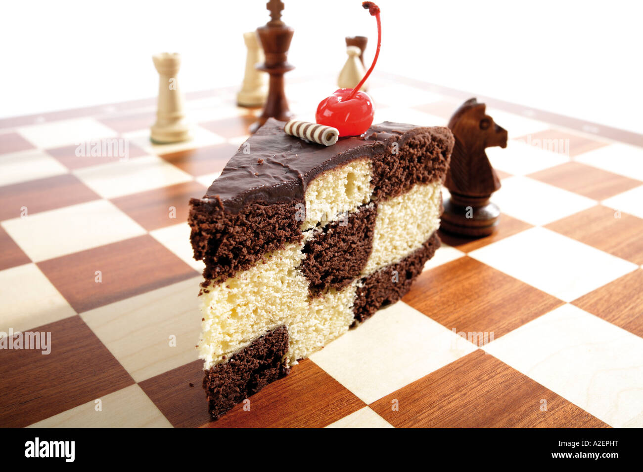 Chess board cake hi-res stock photography and images - Alamy