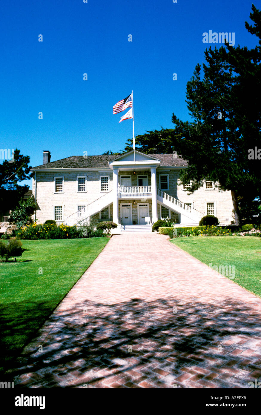 Colton hall exterior hi-res stock photography and images - Alamy