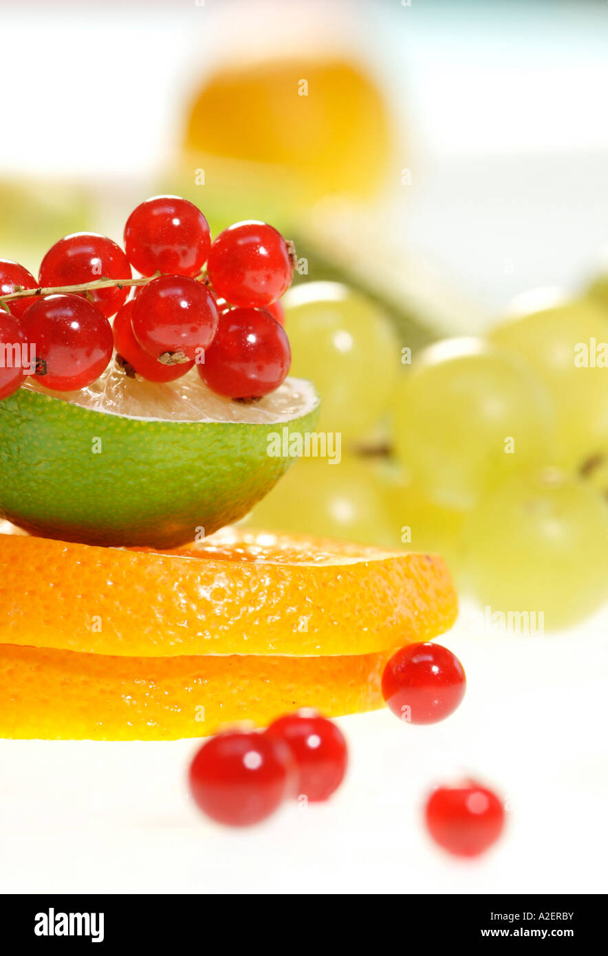 Fresh fruits, close-up Stock Photo - Alamy