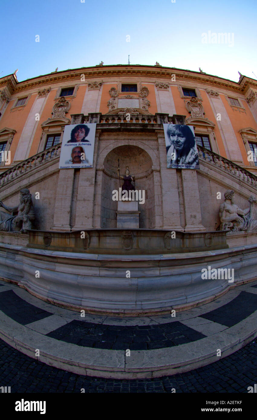 palazzo senatorio renaissance seat of government built on the ruins of ...
