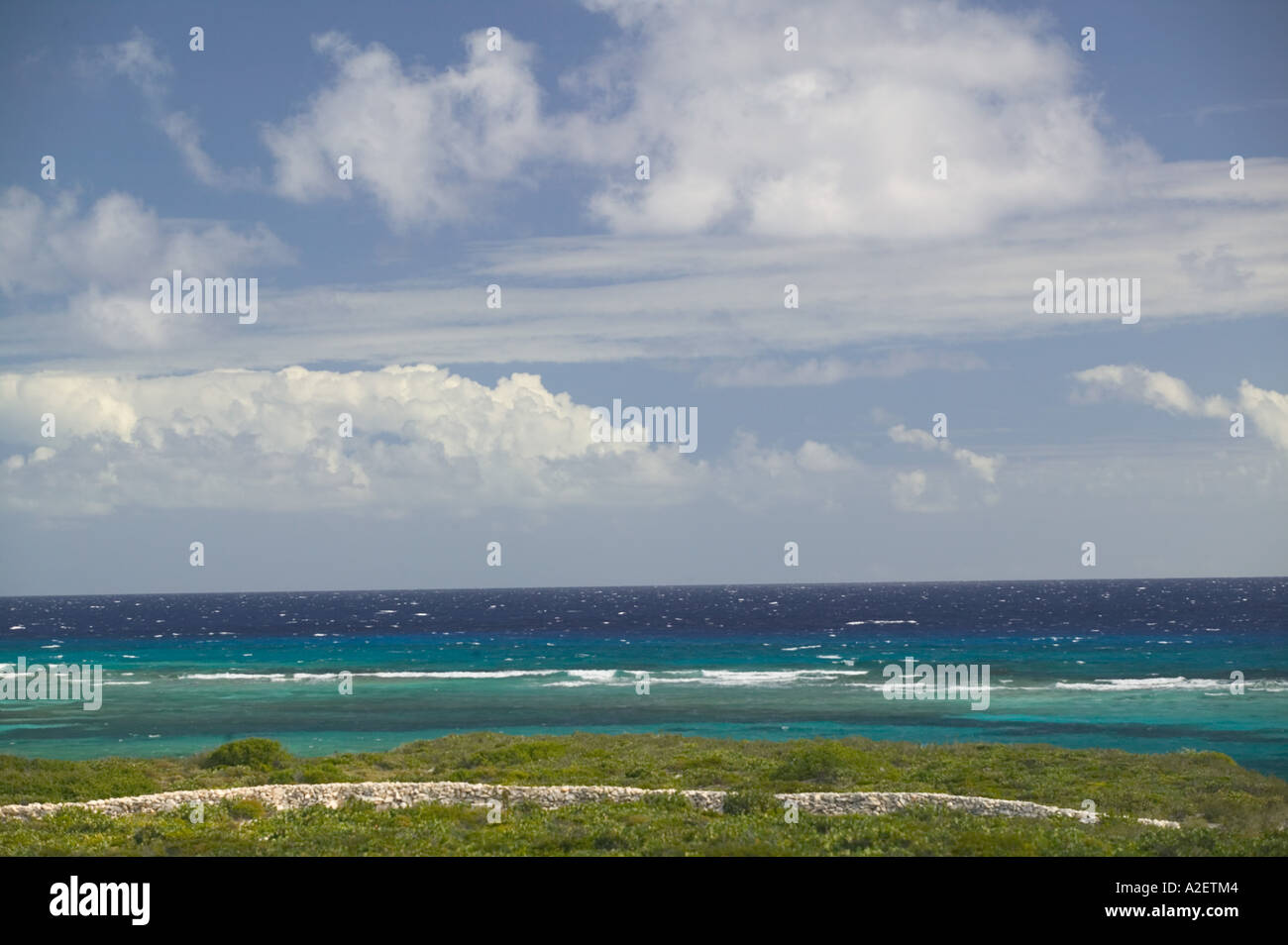 Caribbean, TURKS & CAICOS, South Caicos Island, Cockburn Harbour: Ocean ...
