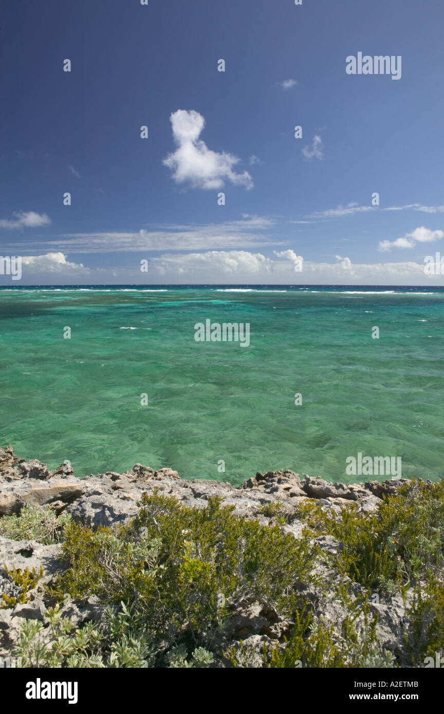 Caribbean, TURKS & CAICOS, South Caicos Island, Cockburn Harbour: Ocean ...
