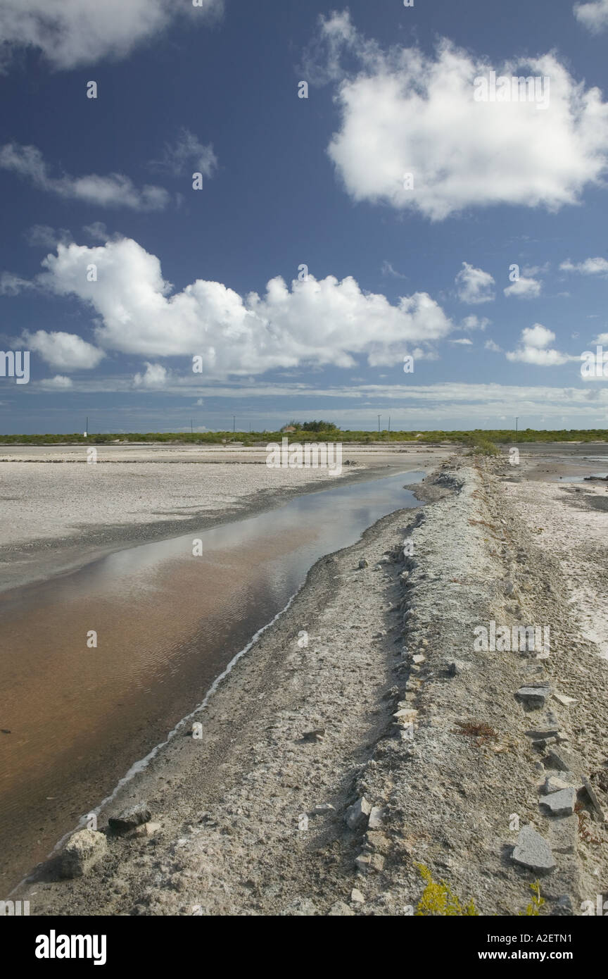 Caribbean, TURKS & CAICOS, South Caicos Island, Cockburn Harbour: View ...